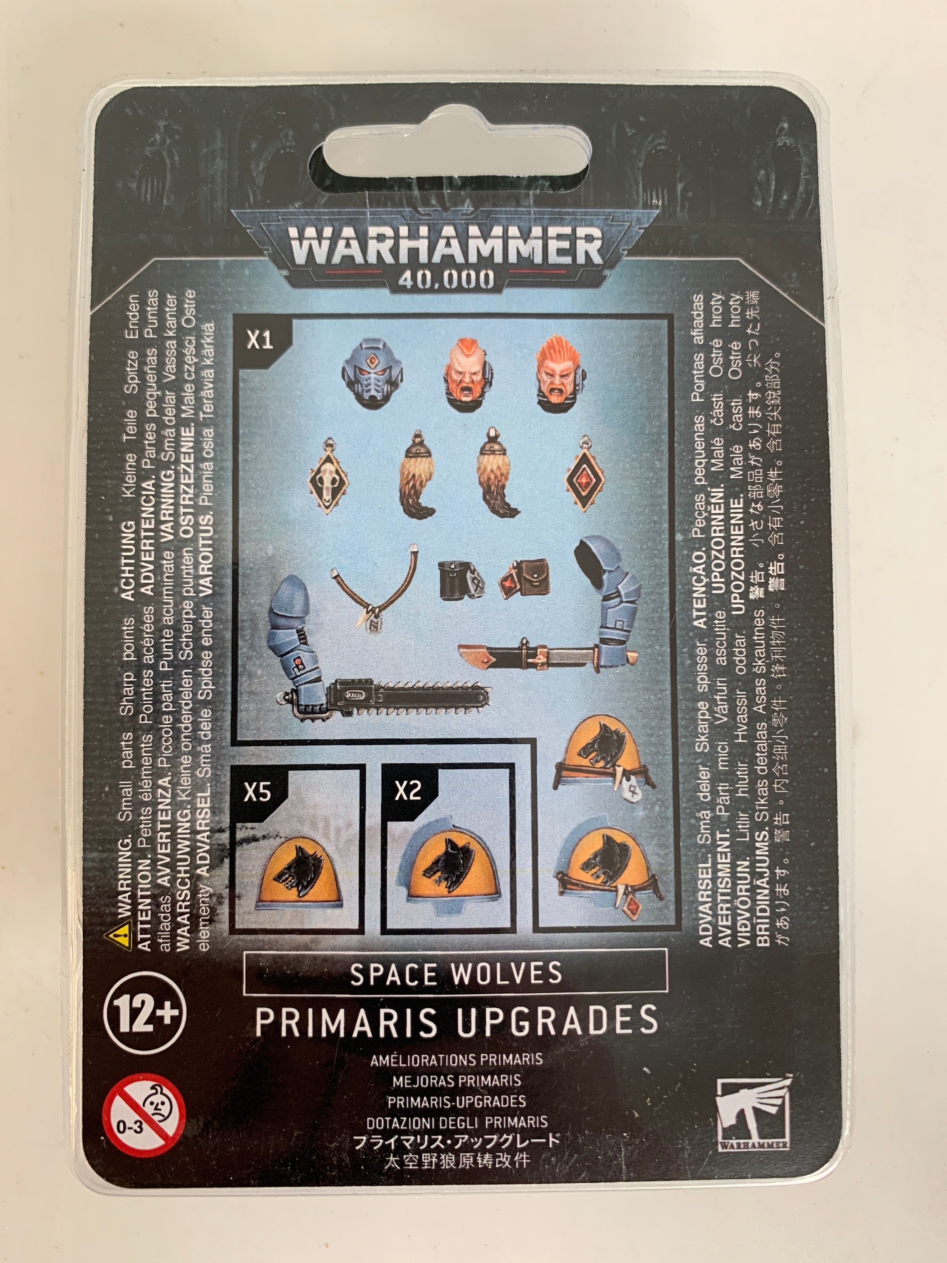 Warhammer 40,000: Space Wolves Primaris Upgrades – Snydepels