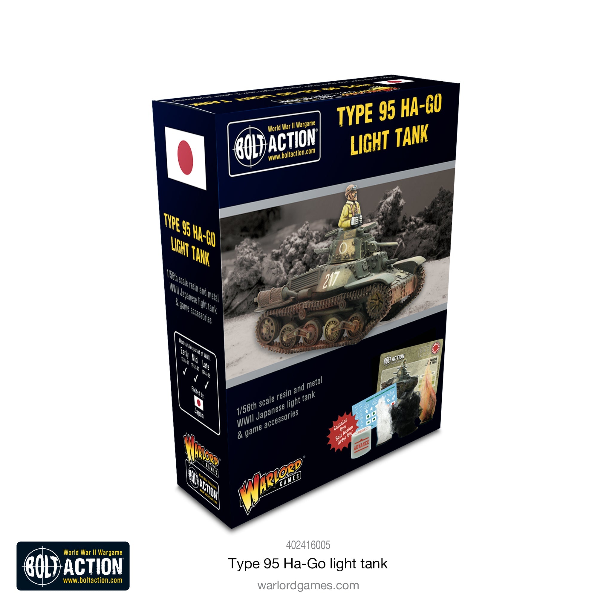 Bolt Action: Japanese Type 95 Ha-Go light tank – Snydepels