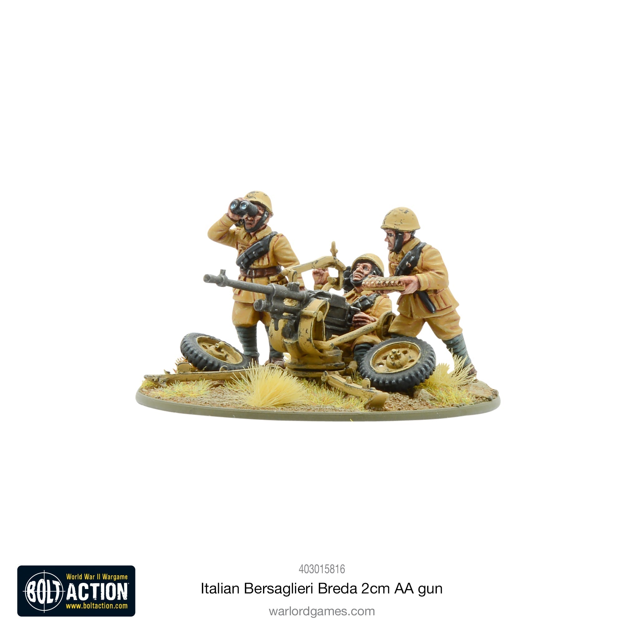 Bolt Action: Italian Bersaglieri Breda 2cm AA gun – Snydepels