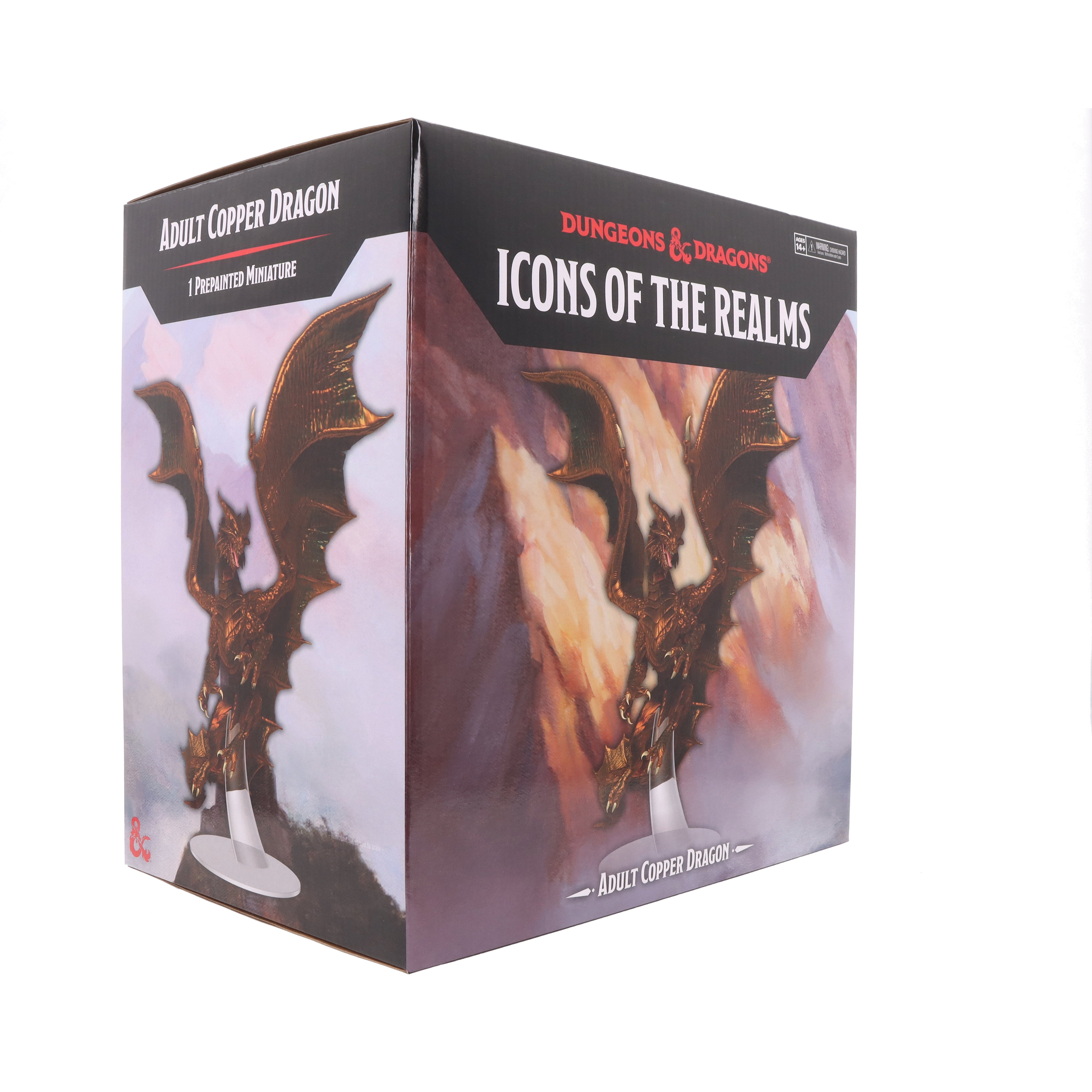 Dungeons & Dragons: Icons of the Realms - Adult Copper Dragon – Snydepels