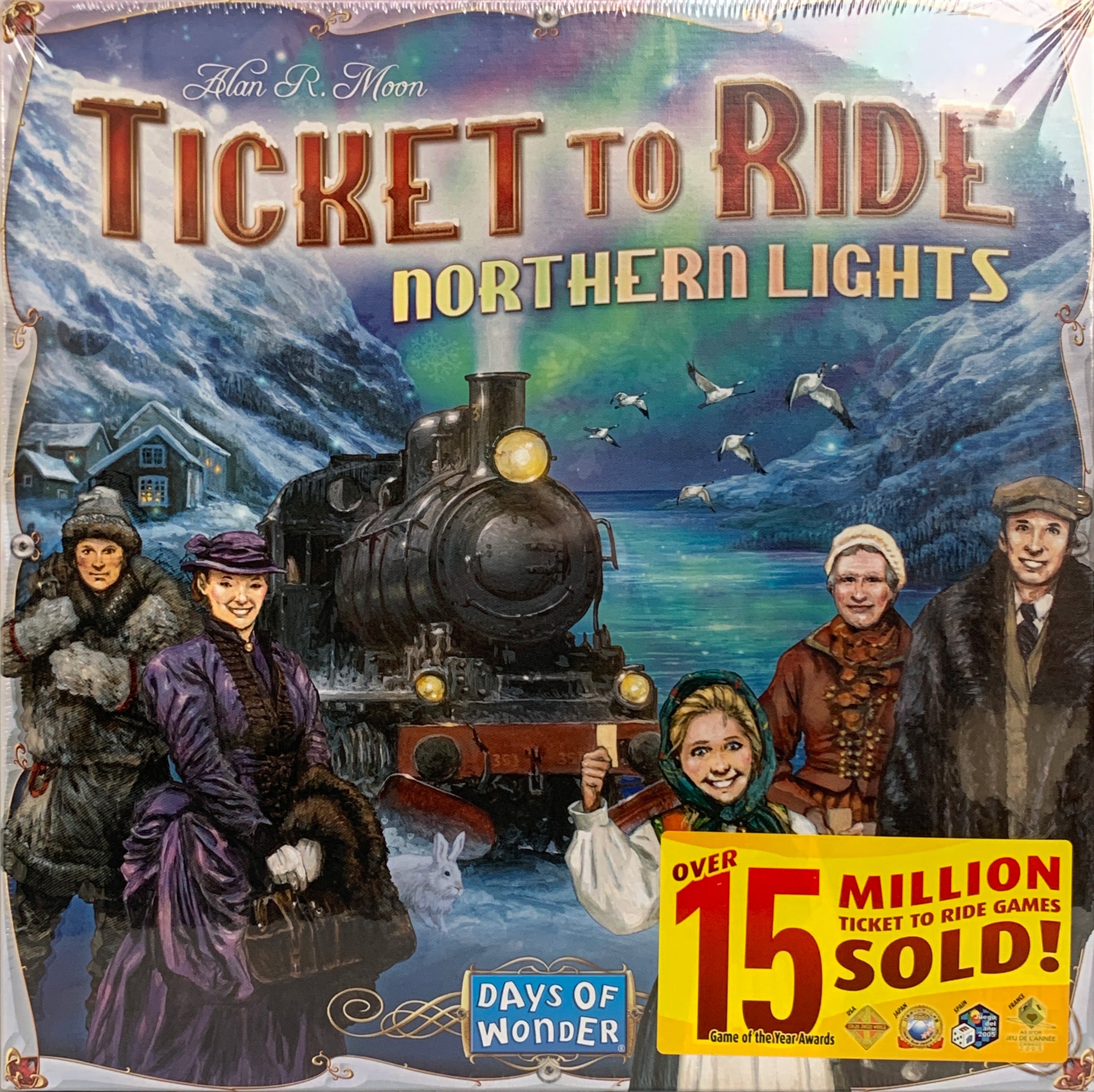Ticket to Ride: Northern Lights (nordisk) – Snydepels