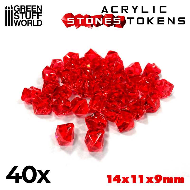 Tokens - Red Stones (Green Stuff World) – Snydepels